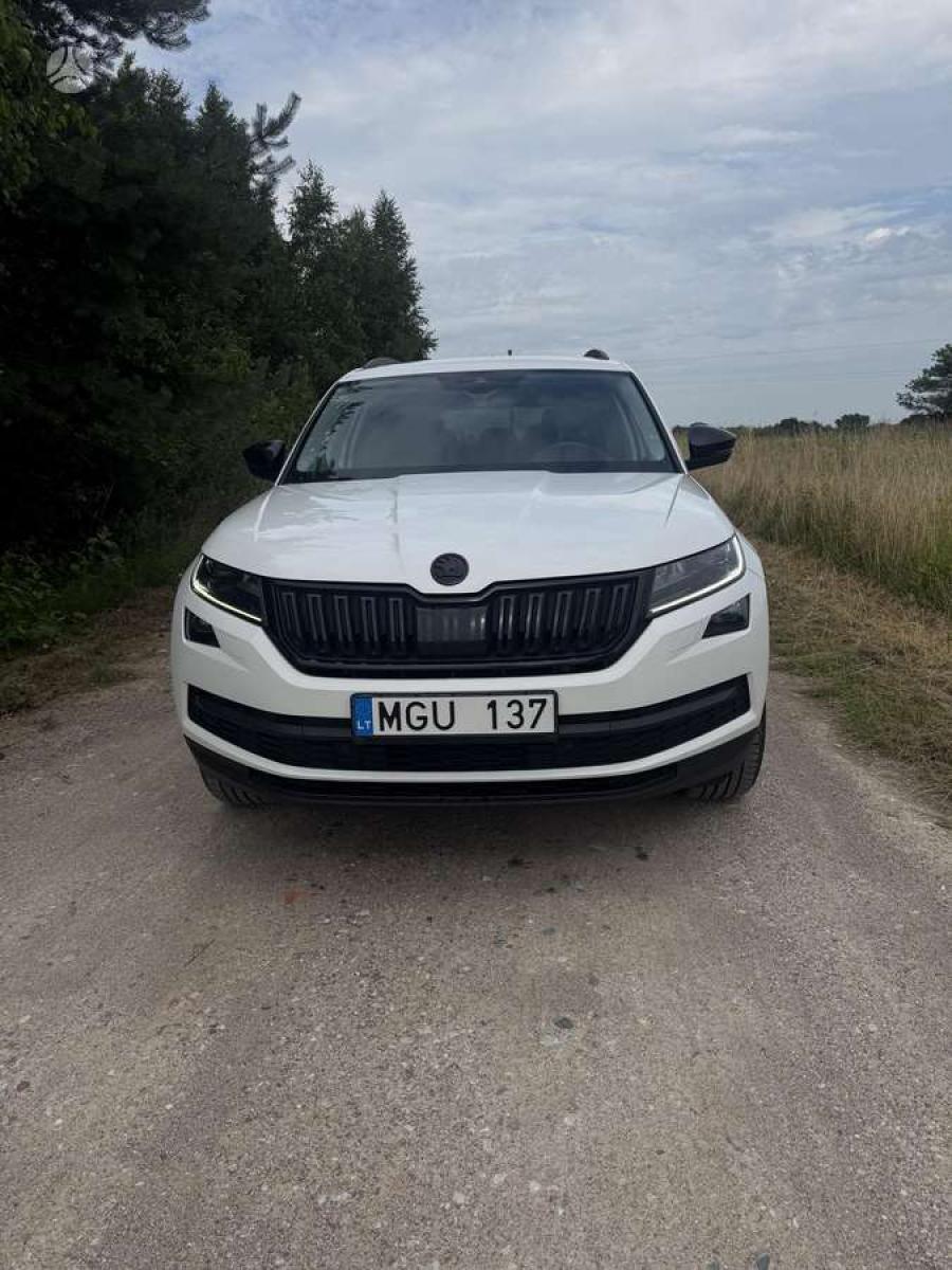 Белый Шкода Kodiaq 2017 в Клайпеда, объемом двигателя 2.00 л и пробегом 183 тыс. км за 16850 €, фото 1 на AUTOMOTO.COM.LV