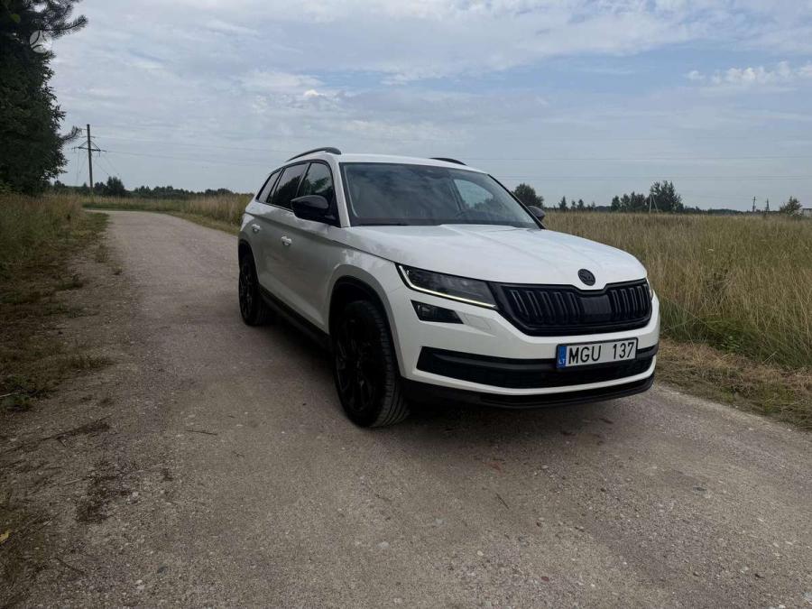 Белый Шкода Kodiaq 2017 в Клайпеда, объемом двигателя 2.00 л и пробегом 183 тыс. км за 16850 €, фото 5 на AUTOMOTO.COM.LV