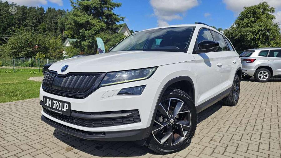 Белый Шкода Kodiaq 2017 в Пренай, объемом двигателя 1.40 л и пробегом 198 тыс. км за 16799 €, фото 1 на AUTOMOTO.COM.LV