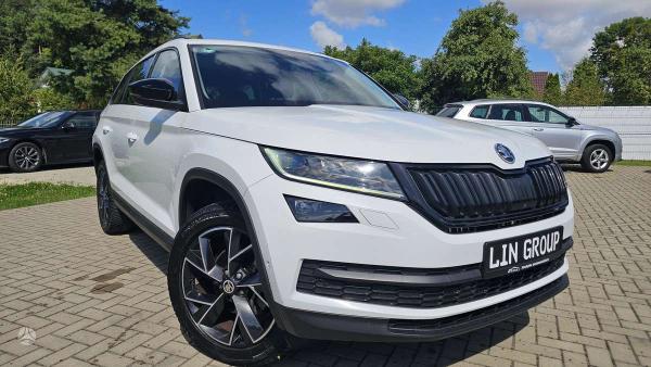 White Skoda Kodiaq 2017 in Prienai, with an engine capacity of 1.40 L and mileage of 198 thousand km for 16799 €, photo 9 on AUTOMOTO.COM.LV