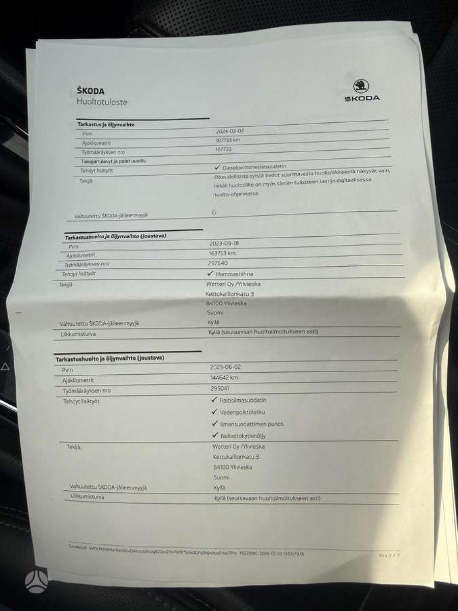 White Skoda Kodiaq 2017 in Siauliai, with an engine capacity of 1.97 L and mileage of 341 thousand km for 14129 €, photo 28 on AUTOMOTO.COM.LV