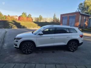 White Skoda Kodiaq 2017 in Alytus, with an engine capacity of 1.97 L and mileage of 327 thousand km for 15300 €, photo 6 on AUTOMOTO.COM.LV