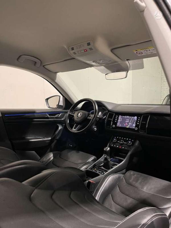 White Skoda Kodiaq 2017 in Klaipeda, with an engine capacity of 1.40 L and mileage of 193 thousand km for 17999 €, photo 3 on AUTOMOTO.COM.LV