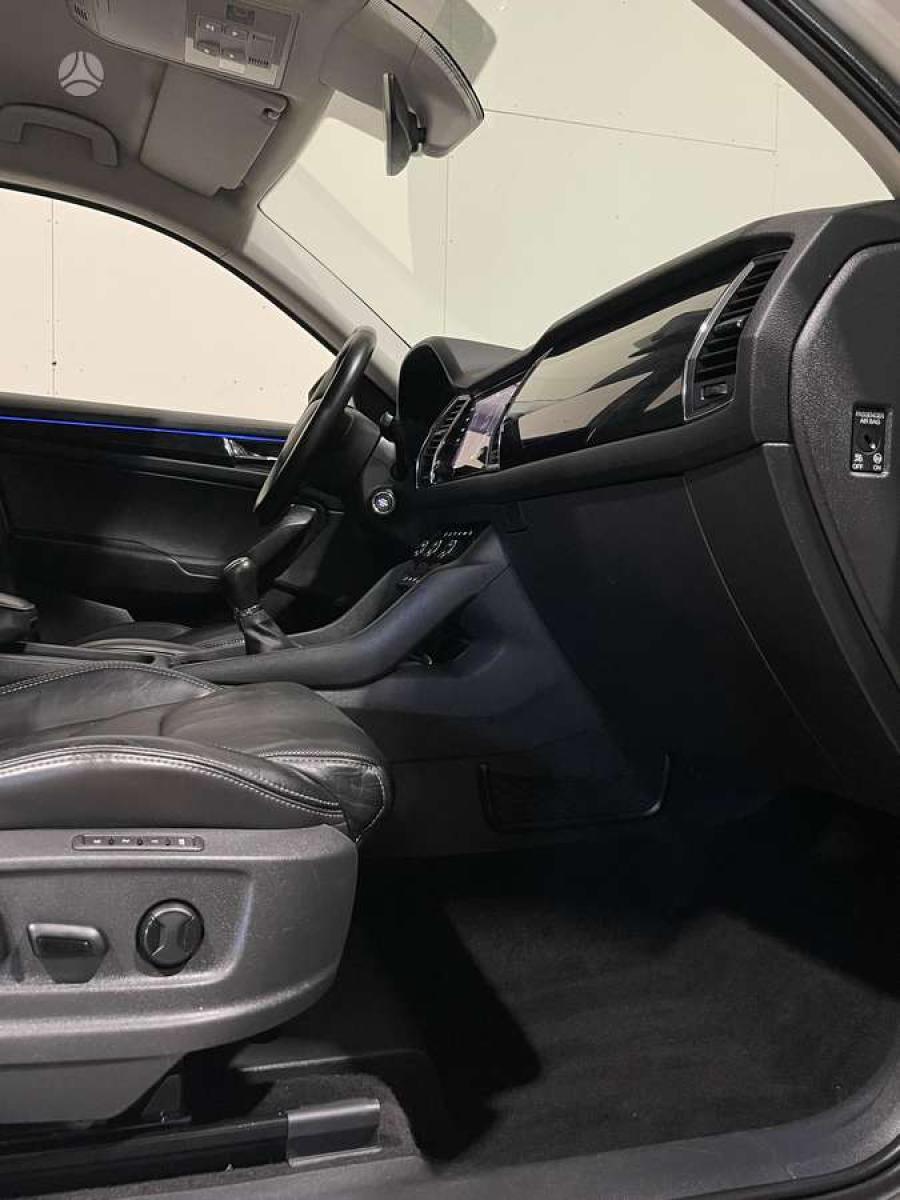 Balts Skoda Kodiaq 2017 Klaipėda, ar dzinēja tilpumu 1.40 L un nobraukumu 193 tūkst. km par 17999 €, foto 11 vietnē AUTOMOTO.COM.LV