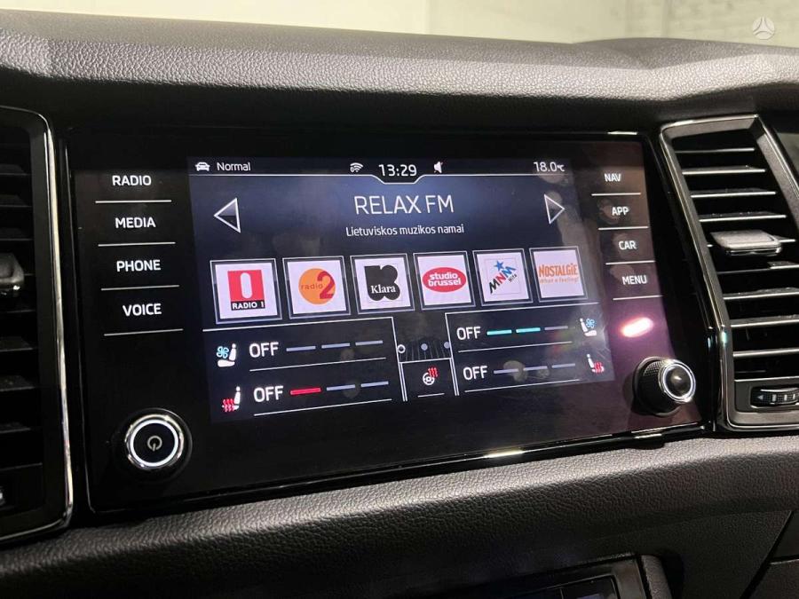 Balts Skoda Kodiaq 2017 Klaipėda, ar dzinēja tilpumu 1.40 L un nobraukumu 193 tūkst. km par 17999 €, foto 13 vietnē AUTOMOTO.COM.LV