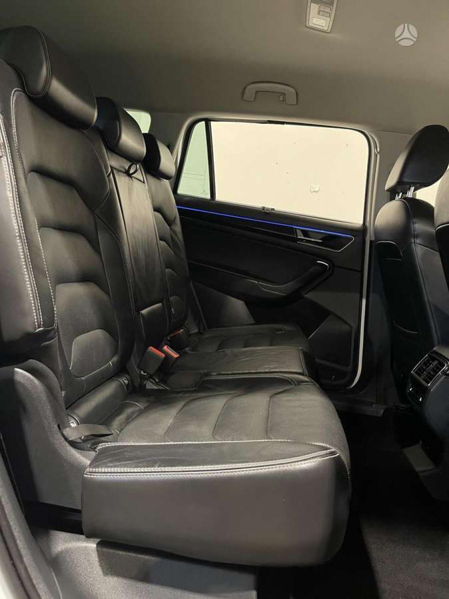Balts Skoda Kodiaq 2017 Klaipėda, ar dzinēja tilpumu 1.40 L un nobraukumu 193 tūkst. km par 17999 €, foto 27 vietnē AUTOMOTO.COM.LV
