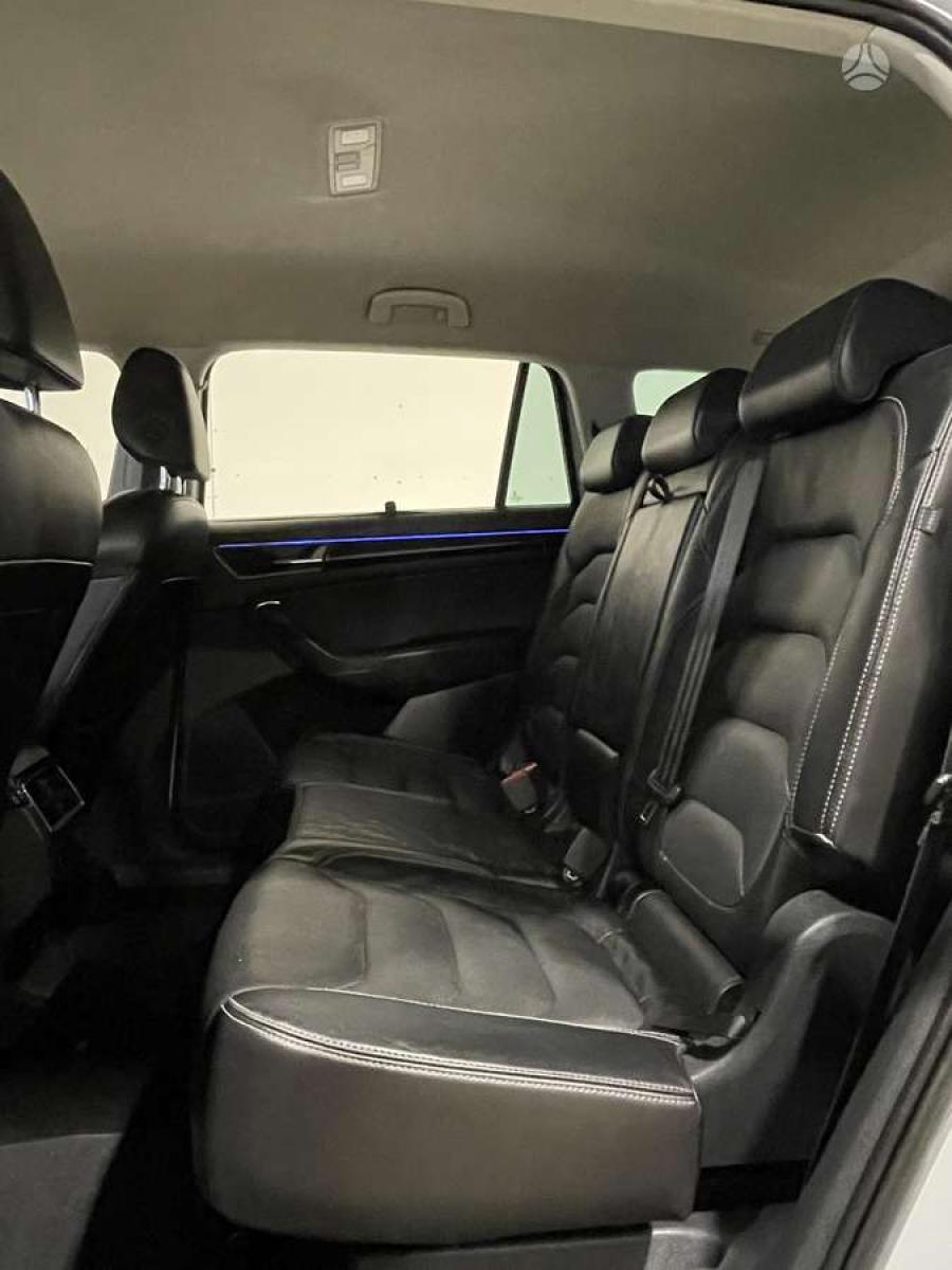 Balts Skoda Kodiaq 2017 Klaipėda, ar dzinēja tilpumu 1.40 L un nobraukumu 193 tūkst. km par 17999 €, foto 33 vietnē AUTOMOTO.COM.LV
