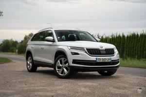Белый Шкода Kodiaq 2017 в Электренай, объемом двигателя 1.97 л и пробегом 213 тыс. км за 16950 €, фото  на AUTOMOTO.COM.LV