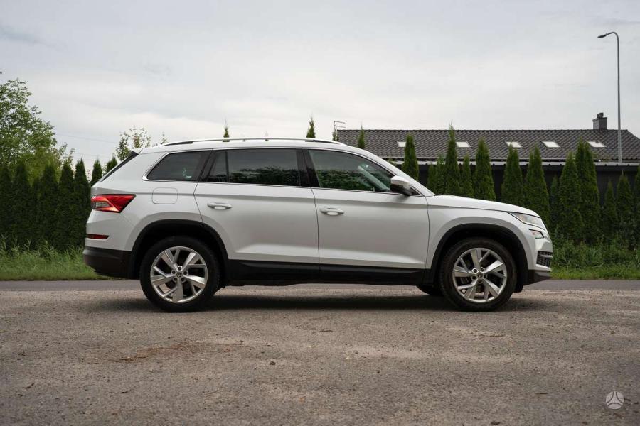 Белый Шкода Kodiaq 2017 в Электренай, объемом двигателя 1.97 л и пробегом 213 тыс. км за 16950 €, фото 9 на AUTOMOTO.COM.LV