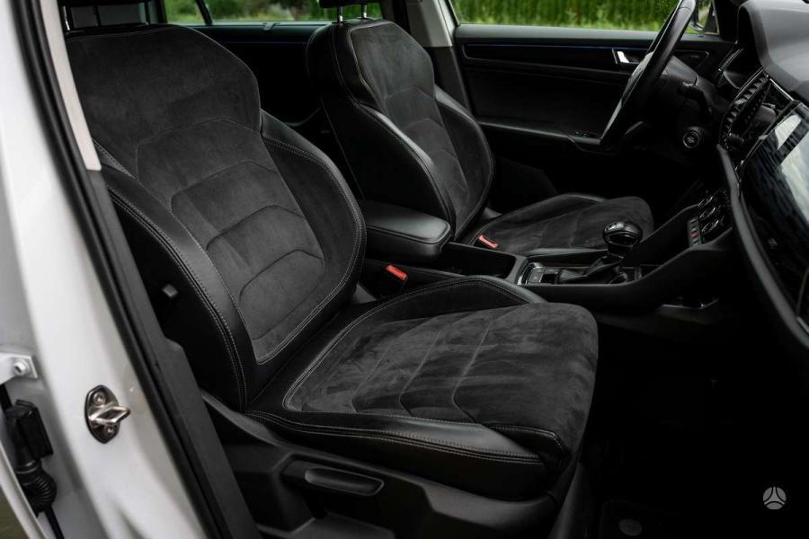 Белый Шкода Kodiaq 2017 в Электренай, объемом двигателя 1.97 л и пробегом 213 тыс. км за 16950 €, фото 14 на AUTOMOTO.COM.LV