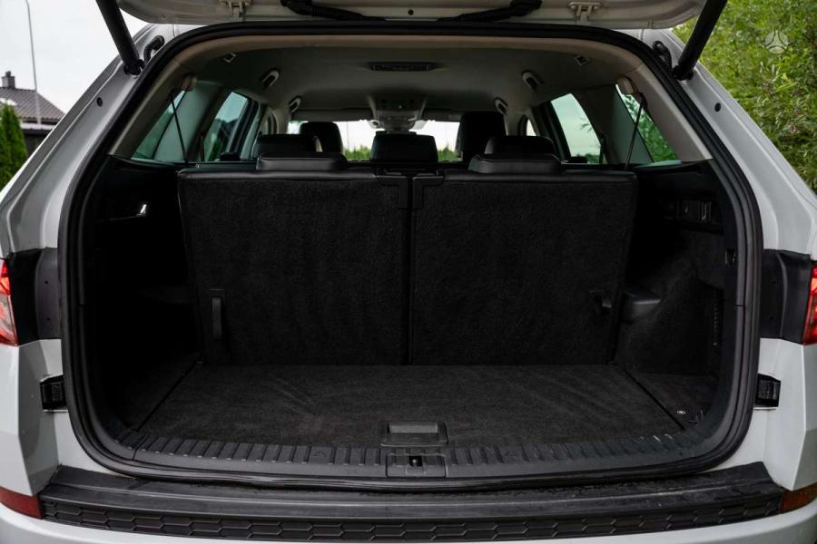 Белый Шкода Kodiaq 2017 в Электренай, объемом двигателя 1.97 л и пробегом 213 тыс. км за 16950 €, фото 18 на AUTOMOTO.COM.LV