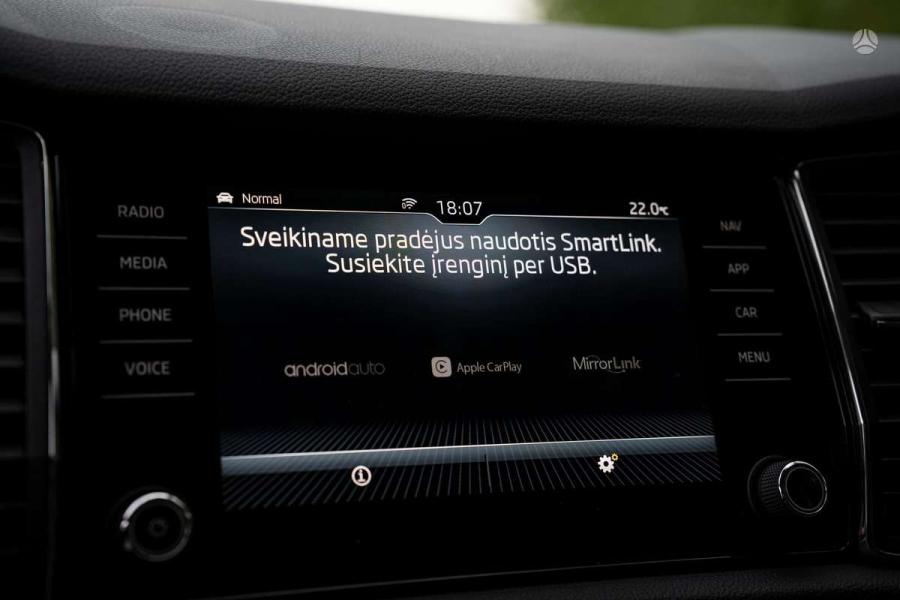 Белый Шкода Kodiaq 2017 в Электренай, объемом двигателя 1.97 л и пробегом 213 тыс. км за 16950 €, фото 27 на AUTOMOTO.COM.LV