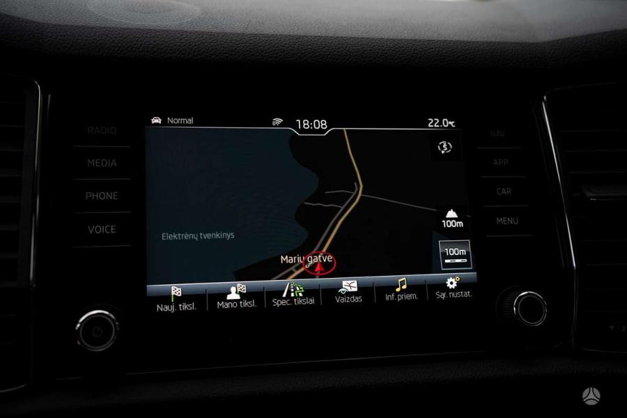 Белый Шкода Kodiaq 2017 в Электренай, объемом двигателя 1.97 л и пробегом 213 тыс. км за 16950 €, фото 30 на AUTOMOTO.COM.LV