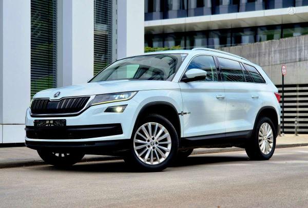 Balts Skoda Kodiaq 2017 Viļņa, ar dzinēja tilpumu 1.97 L un nobraukumu 287 tūkst. km par 13400 €, foto 1 vietnē AUTOMOTO.COM.LV