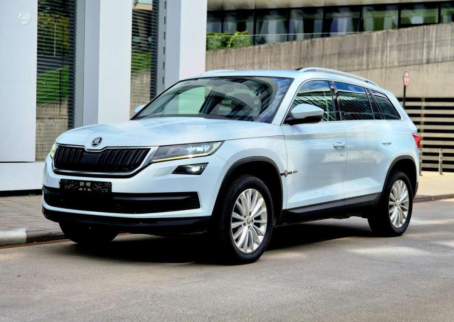 Balts Skoda Kodiaq 2017 Viļņa, ar dzinēja tilpumu 1.97 L un nobraukumu 287 tūkst. km par 13400 €, foto 6 vietnē AUTOMOTO.COM.LV