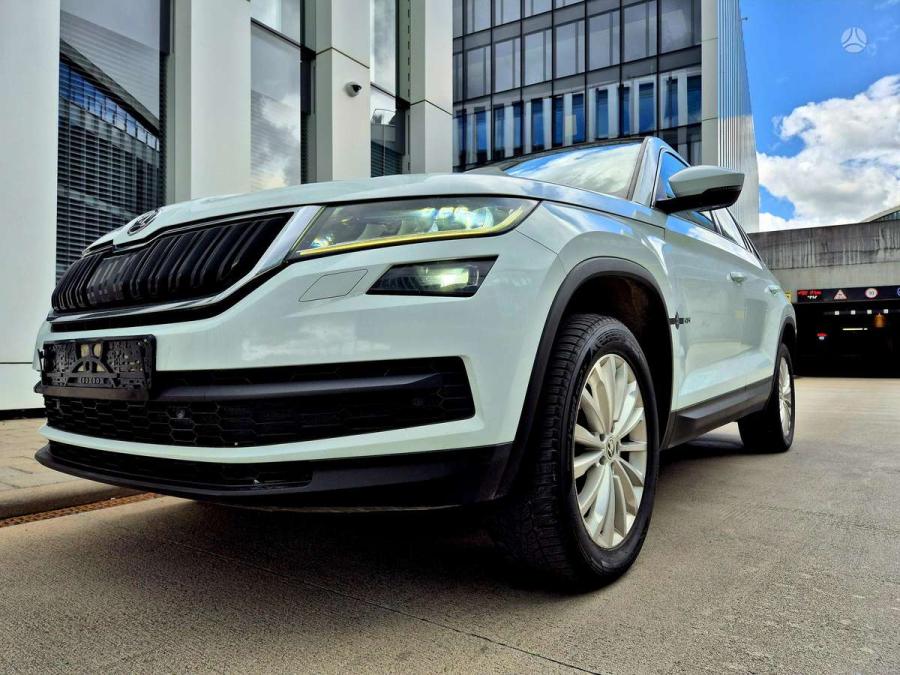 Balts Skoda Kodiaq 2017 Viļņa, ar dzinēja tilpumu 1.97 L un nobraukumu 287 tūkst. km par 13400 €, foto 18 vietnē AUTOMOTO.COM.LV