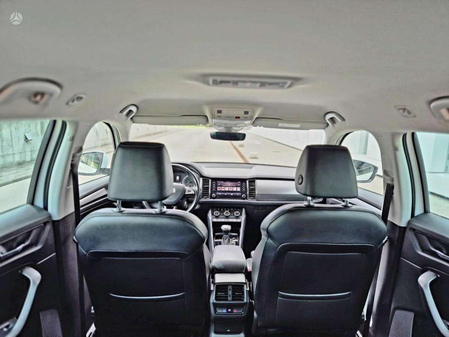 Balts Skoda Kodiaq 2017 Viļņa, ar dzinēja tilpumu 1.97 L un nobraukumu 287 tūkst. km par 13400 €, foto 33 vietnē AUTOMOTO.COM.LV