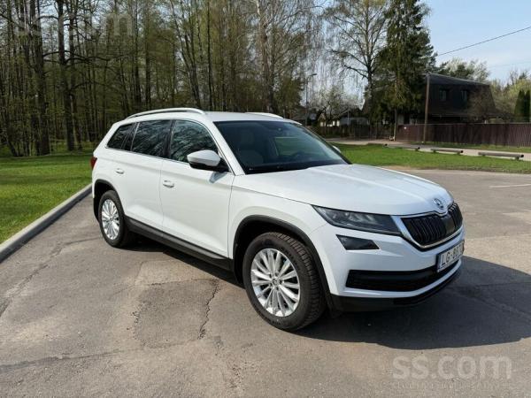 Белый Шкода Kodiaq 2018 в Рига, объемом двигателя 2.00 л и пробегом 191 тыс. км за 21500 €, фото 8 на AUTOMOTO.COM.LV