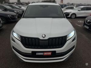 Белый Шкода Kodiaq 2018 в Вильнюс, объемом двигателя 1.97 л и пробегом 154 тыс. км за 21390 €, фото 6 на AUTOMOTO.COM.LV