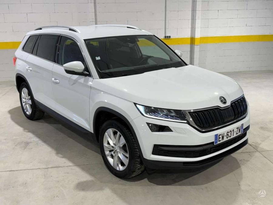 Белый Шкода Kodiaq 2018 в Каунас, объемом двигателя 1.97 л и пробегом 174 тыс. км за 17200 €, фото 1 на AUTOMOTO.COM.LV