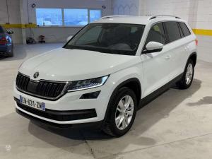 Белый Шкода Kodiaq 2018 в Каунас, объемом двигателя 1.97 л и пробегом 174 тыс. км за 17200 €, фото 3 на AUTOMOTO.COM.LV