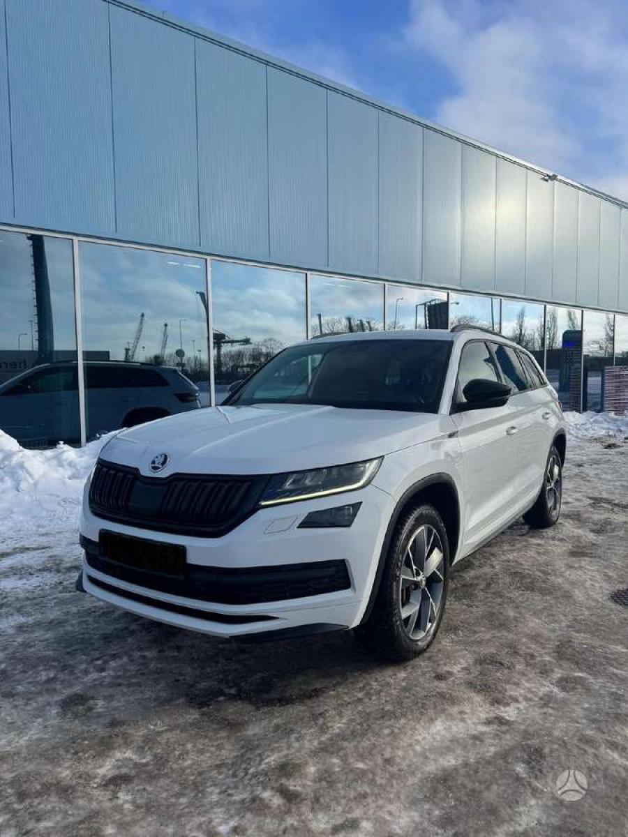 Balts Skoda Kodiaq 2018 Klaipėda, ar dzinēja tilpumu 1.98 L un nobraukumu 230 tūkst. km par 18800 €, foto 1 vietnē AUTOMOTO.COM.LV