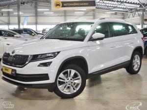 White Skoda Kodiaq 2018 in Riga, with an engine capacity of 2.00 L and mileage of 142 thousand km for 19900 €, photo 26 on AUTOMOTO.COM.LV