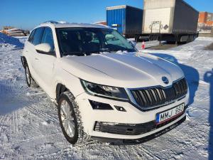 Белый Шкода Kodiaq 2018 в Алитус, объемом двигателя 2.00 л и пробегом 215 тыс. км за 11500 €, фото  на AUTOMOTO.COM.LV