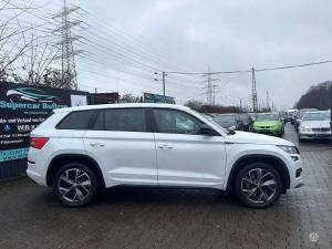 White Skoda Kodiaq 2018 in Vilnius, with an engine capacity of 1.97 L and mileage of 186 thousand km for 22900 €, photo 3 on AUTOMOTO.COM.LV