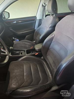 Белый Шкода Kodiaq 2018 в Паневежис, объемом двигателя 2.00 л и пробегом 385 тыс. км за 16000 €, фото 14 на AUTOMOTO.COM.LV