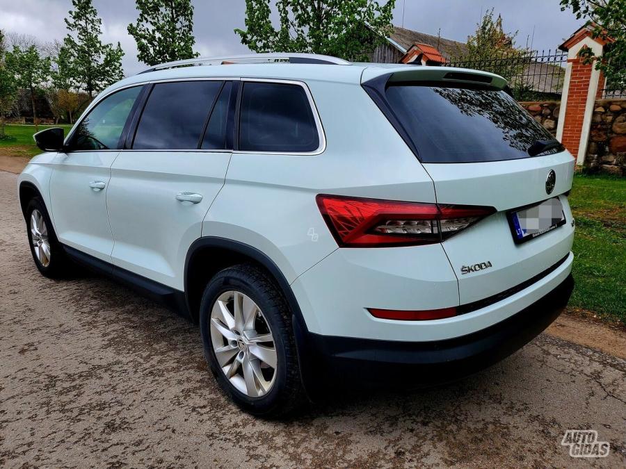 Белый Шкода Kodiaq 2018 в Паланга, объемом двигателя 2.00 л и пробегом 142 тыс. км за 19800 €, фото 11 на AUTOMOTO.COM.LV
