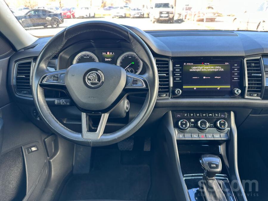 Белый Шкода Kodiaq 2018 в Лиепая, объемом двигателя 2.00 л и пробегом 241 тыс. км за 15900 €, фото 13 на AUTOMOTO.COM.LV
