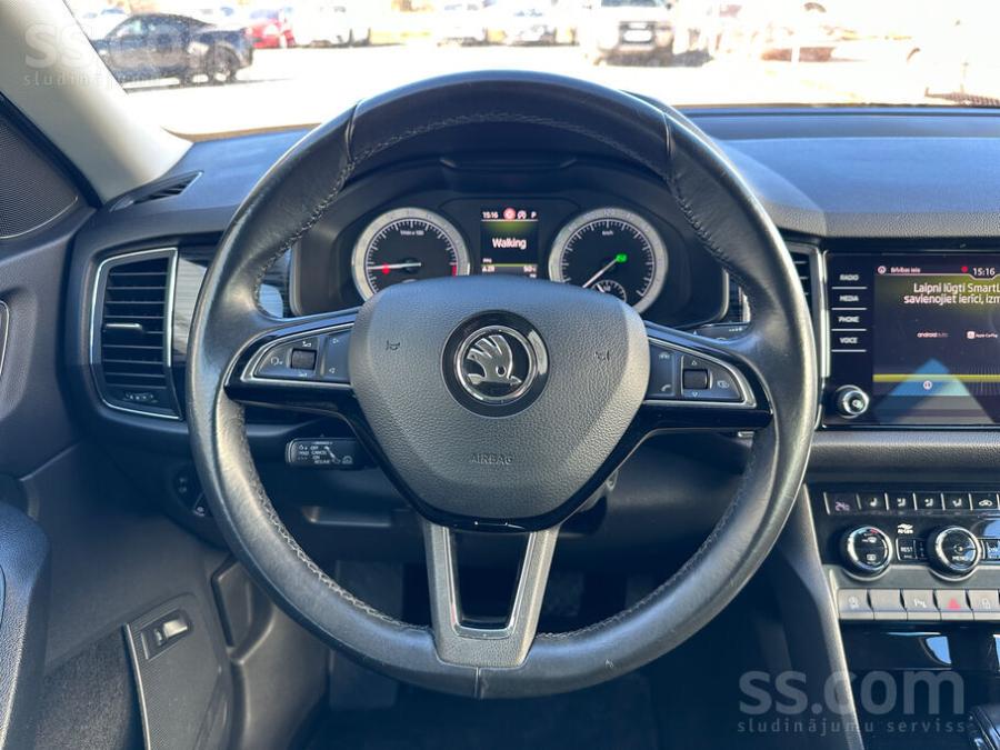 Белый Шкода Kodiaq 2018 в Лиепая, объемом двигателя 2.00 л и пробегом 241 тыс. км за 15900 €, фото 14 на AUTOMOTO.COM.LV