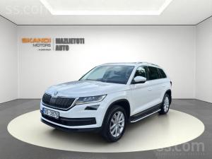 Белый Шкода Kodiaq 2018 в Рига, объемом двигателя 2.00 л и пробегом 152 тыс. км за 17990 €, фото  на AUTOMOTO.COM.LV