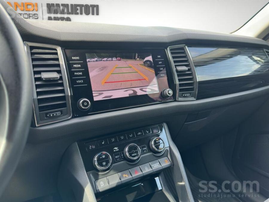 Balts Skoda Kodiaq 2018 Rīga, ar dzinēja tilpumu 2.00 L un nobraukumu 152 tūkst. km par 17990 €, foto 16 vietnē AUTOMOTO.COM.LV