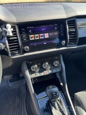 White Skoda Kodiaq 2018 in Ventspils, with an engine capacity of 2.00 L and mileage of 149 thousand km for 18500 €, photo 9 on AUTOMOTO.COM.LV