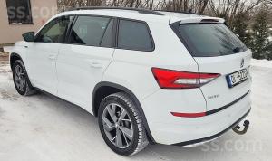 Белый Шкода Kodiaq 2018 в Рига, объемом двигателя 2.00 л и пробегом 191 тыс. км за 21000 €, фото 5 на AUTOMOTO.COM.LV