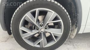 Белый Шкода Kodiaq 2018 в Рига, объемом двигателя 2.00 л и пробегом 191 тыс. км за 21000 €, фото 8 на AUTOMOTO.COM.LV