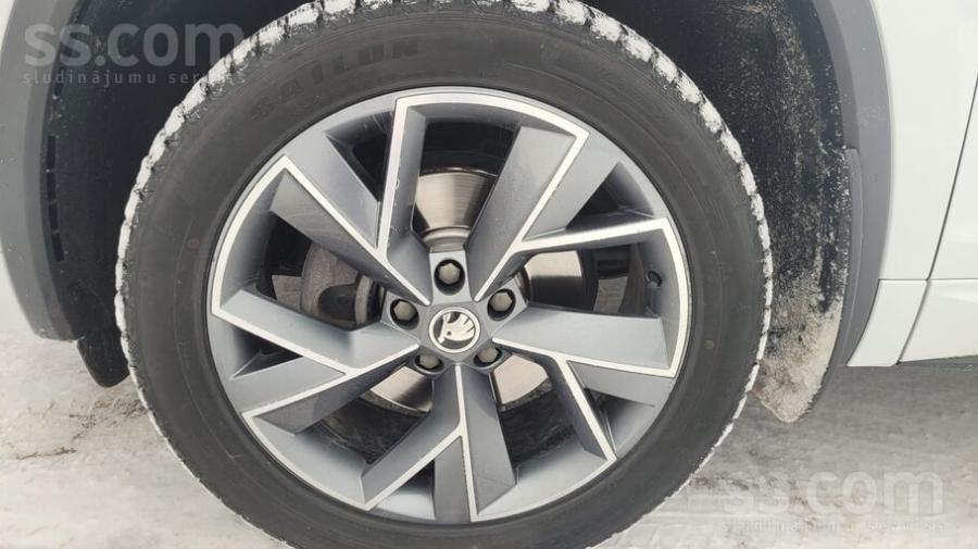 Белый Шкода Kodiaq 2018 в Рига, объемом двигателя 2.00 л и пробегом 191 тыс. км за 21000 €, фото 8 на AUTOMOTO.COM.LV