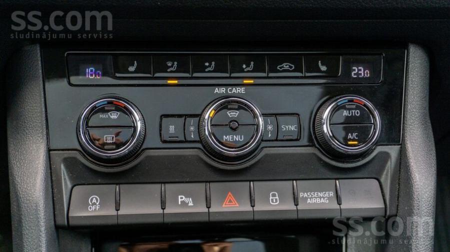 Белый Шкода Kodiaq 2018 в Рига, объемом двигателя 2.00 л и пробегом 293 тыс. км за 18490 €, фото 17 на AUTOMOTO.COM.LV