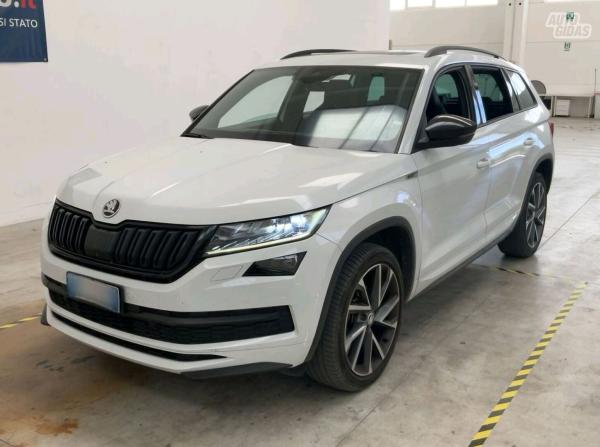 Balts Skoda Kodiaq 2018 Kauņa, ar dzinēja tilpumu 2.00 L un nobraukumu 242 tūkst. km par 18950 €, foto 2 vietnē AUTOMOTO.COM.LV