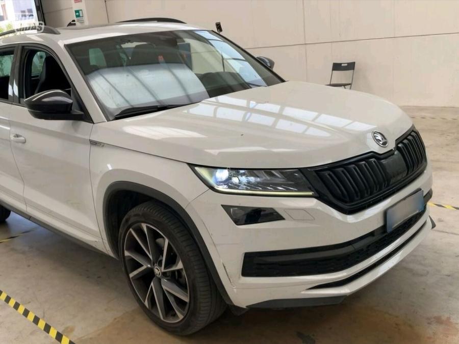 Белый Шкода Kodiaq 2018 в Каунас, объемом двигателя 2.00 л и пробегом 242 тыс. км за 18950 €, фото 1 на AUTOMOTO.COM.LV