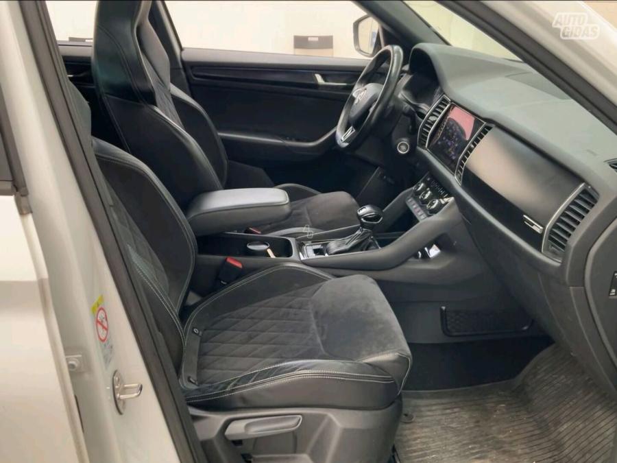 Белый Шкода Kodiaq 2018 в Каунас, объемом двигателя 2.00 л и пробегом 242 тыс. км за 18950 €, фото 7 на AUTOMOTO.COM.LV