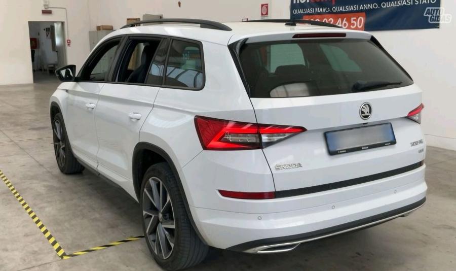 Белый Шкода Kodiaq 2018 в Каунас, объемом двигателя 2.00 л и пробегом 242 тыс. км за 18950 €, фото 12 на AUTOMOTO.COM.LV