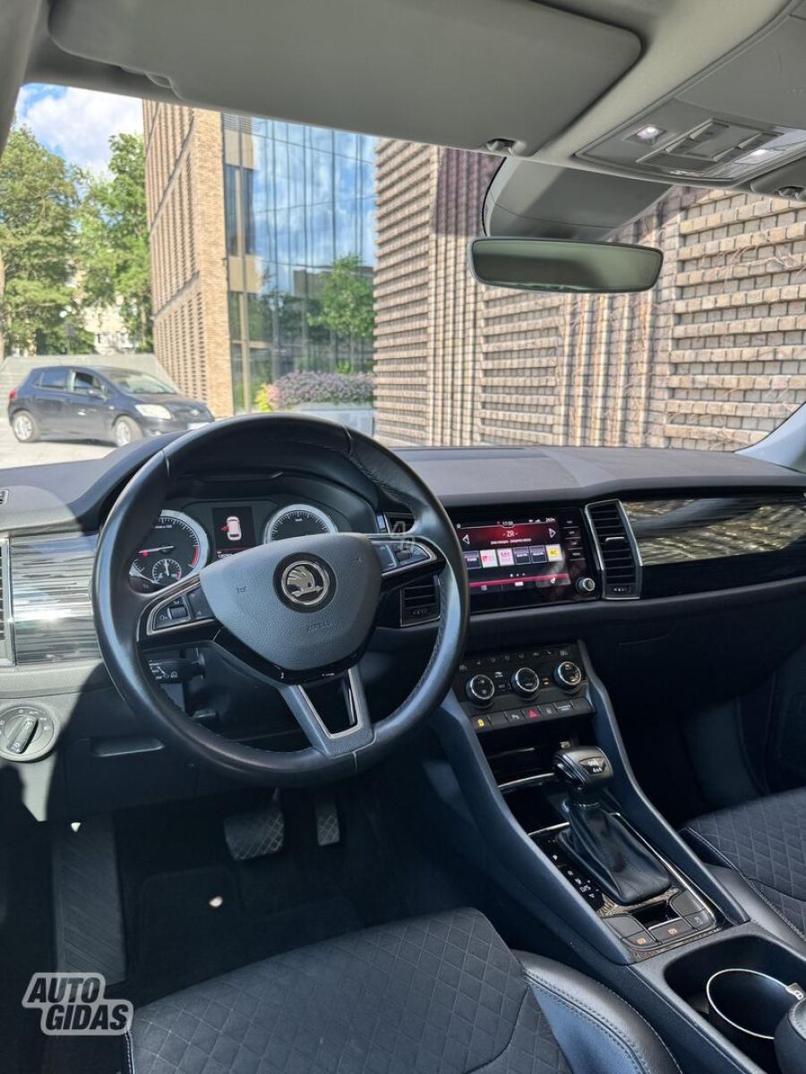 Balts Skoda Kodiaq 2018 Viļņa, ar dzinēja tilpumu 2.00 L un nobraukumu 121 tūkst. km par 21000 €, foto 10 vietnē AUTOMOTO.COM.LV