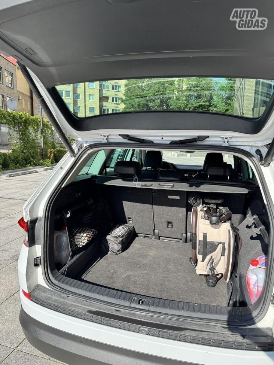 Balts Skoda Kodiaq 2018 Viļņa, ar dzinēja tilpumu 2.00 L un nobraukumu 121 tūkst. km par 21000 €, foto 12 vietnē AUTOMOTO.COM.LV