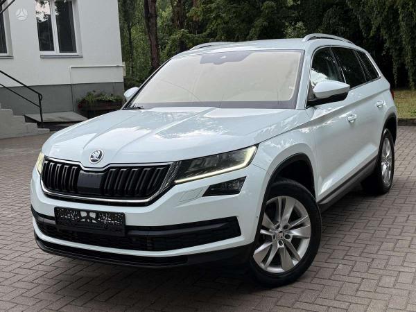 Белый Шкода Kodiaq 2018 в Пренай, объемом двигателя 1.97 л и пробегом 256 тыс. км за 15950 €, фото 1 на AUTOMOTO.COM.LV