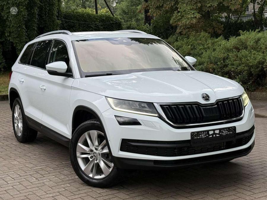 Белый Шкода Kodiaq 2018 в Пренай, объемом двигателя 1.97 л и пробегом 256 тыс. км за 15950 €, фото 5 на AUTOMOTO.COM.LV
