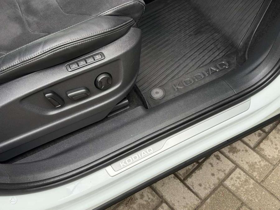 Белый Шкода Kodiaq 2018 в Пренай, объемом двигателя 1.97 л и пробегом 256 тыс. км за 15950 €, фото 33 на AUTOMOTO.COM.LV