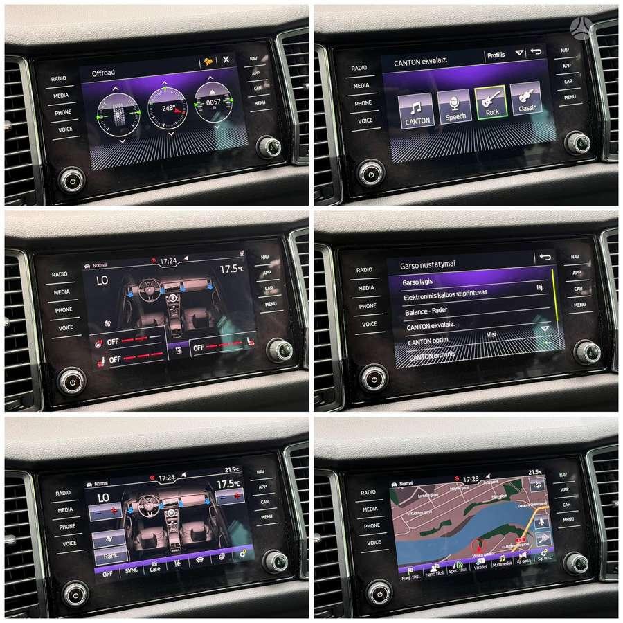 Белый Шкода Kodiaq 2018 в Пренай, объемом двигателя 1.97 л и пробегом 256 тыс. км за 15950 €, фото 43 на AUTOMOTO.COM.LV